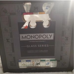 Monopoly | Games | Monopoly Glass Edition Deluxe Board Game Tempered ...